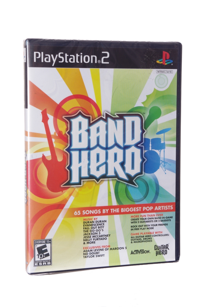 Sony Playstation 2 Band Hero PS2 Video Game Play with Guitar Hero ...