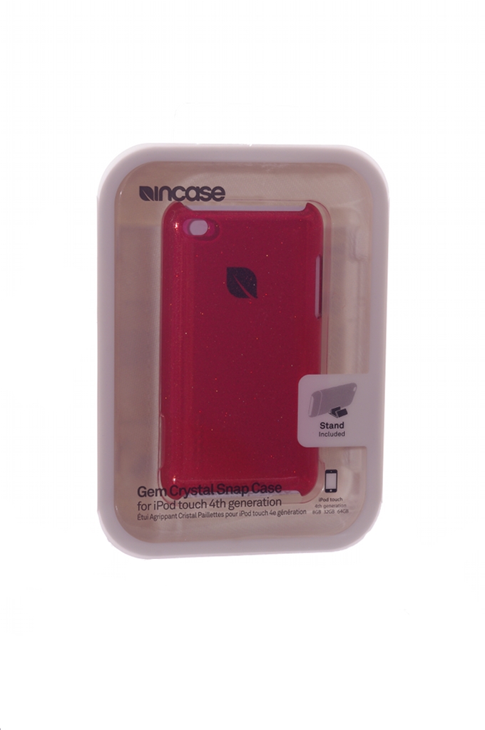 incase Pink Ipod Touch Crystal Glitter Fushia snap Case 4th Gen 4G ...