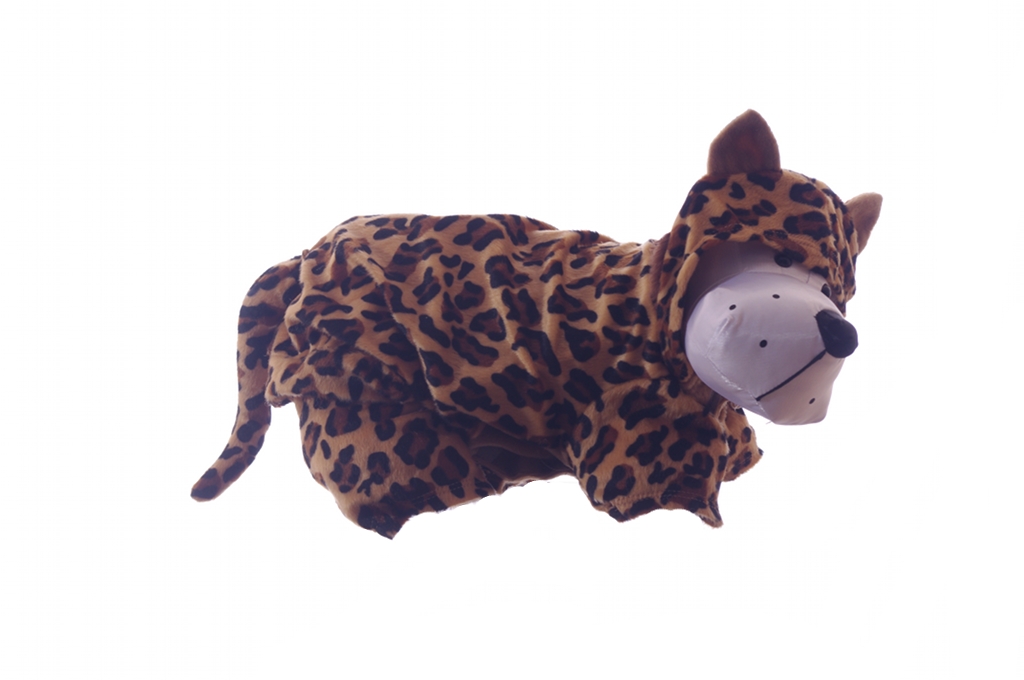Small Dog Lap Pet Toy Doggie Puppy Leopard Cheetah Halloween Parade ...